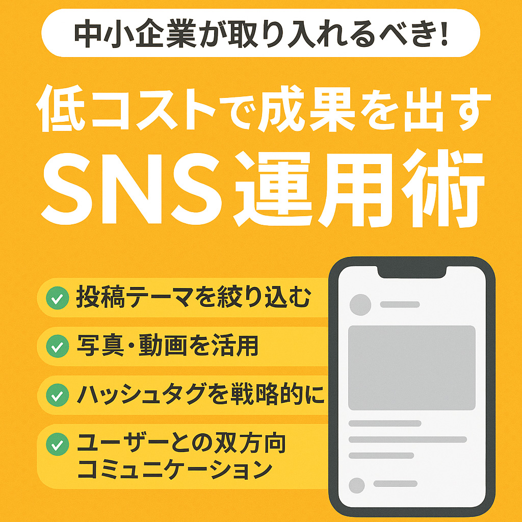 「投稿するだけ」はもう古い！フォロワーが『ファン』に変わるSNS運用術【中小企業向け】 :: オフィス・ヒロ
